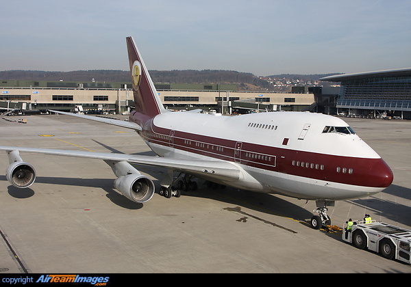 Boeing 747SP-21 Qatar Amiri Flight VP-BAT - AirTeamImages.com