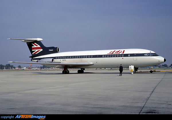 Hawker Siddeley Trident 1C BEA - British European Airways G-ARPE ...
