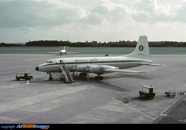 Bristol Britannia 102 Britannia Airways G-ANBD - AirTeamImages.com