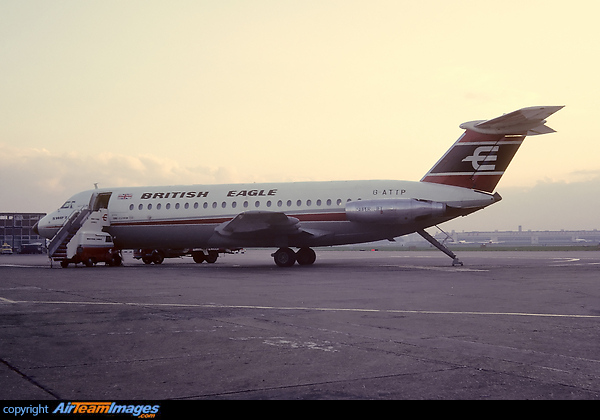 BAC 111-207AJ One-Eleven British Eagle International Airlines G-ATTP ...