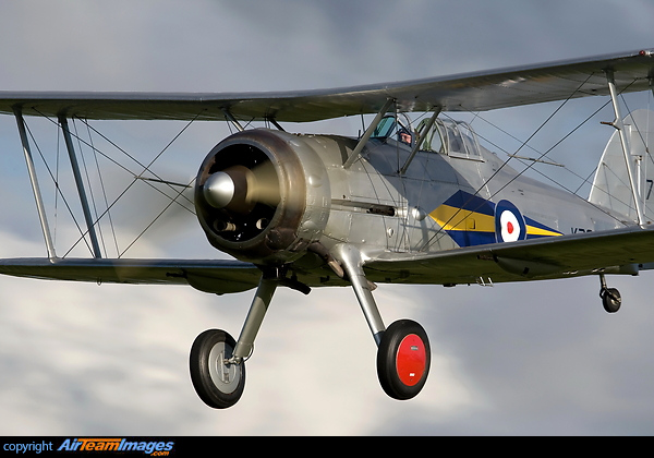 Gloster Gladiator Mk1 UK - Royal Air Force G-AMRK - AirTeamImages.com
