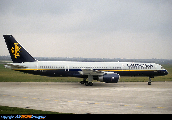 Boeing 757-236 Caledonian Airways (1988-2000) G-BPEF - AirTeamImages.com
