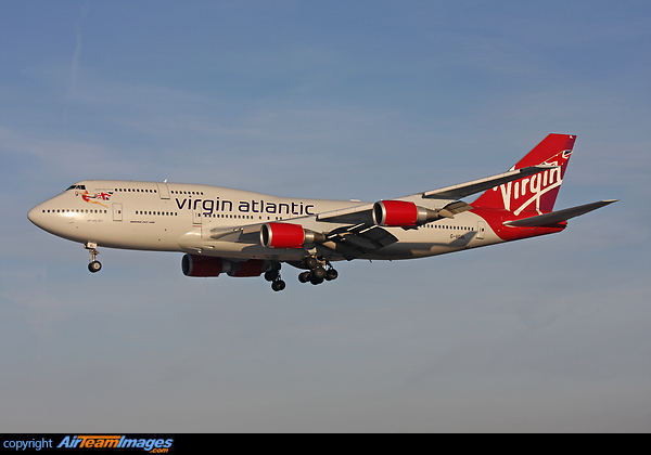 Boeing 747-443 Virgin Atlantic Airways G-VGAL - AirTeamImages.com