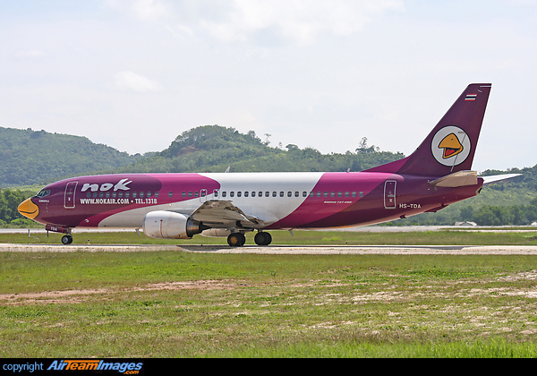 Boeing 737-4D7 Nok Air HS-TDA - AirTeamImages.com