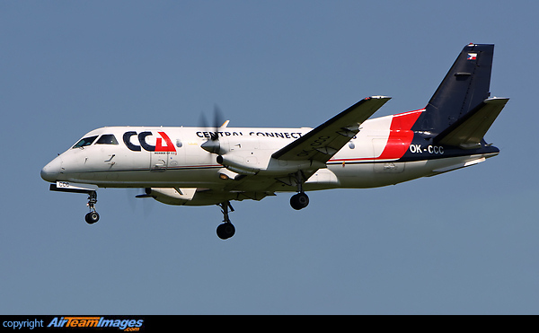 Saab SF-340B Central Connect Airlines OK-CCC - AirTeamImages.com