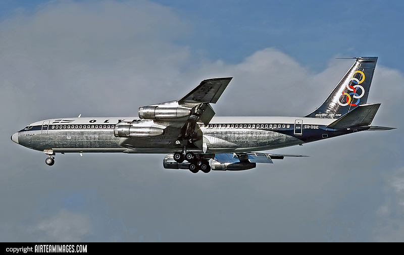Boeing 707-384B Olympic Airways SX-DBE - AirTeamImages.com