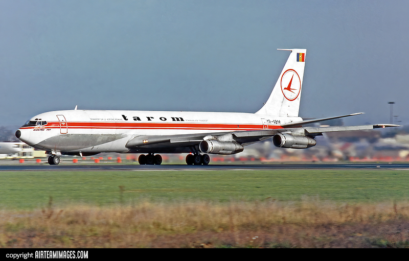 Boeing 707-321C TAROM YR-ABM - AirTeamImages.com